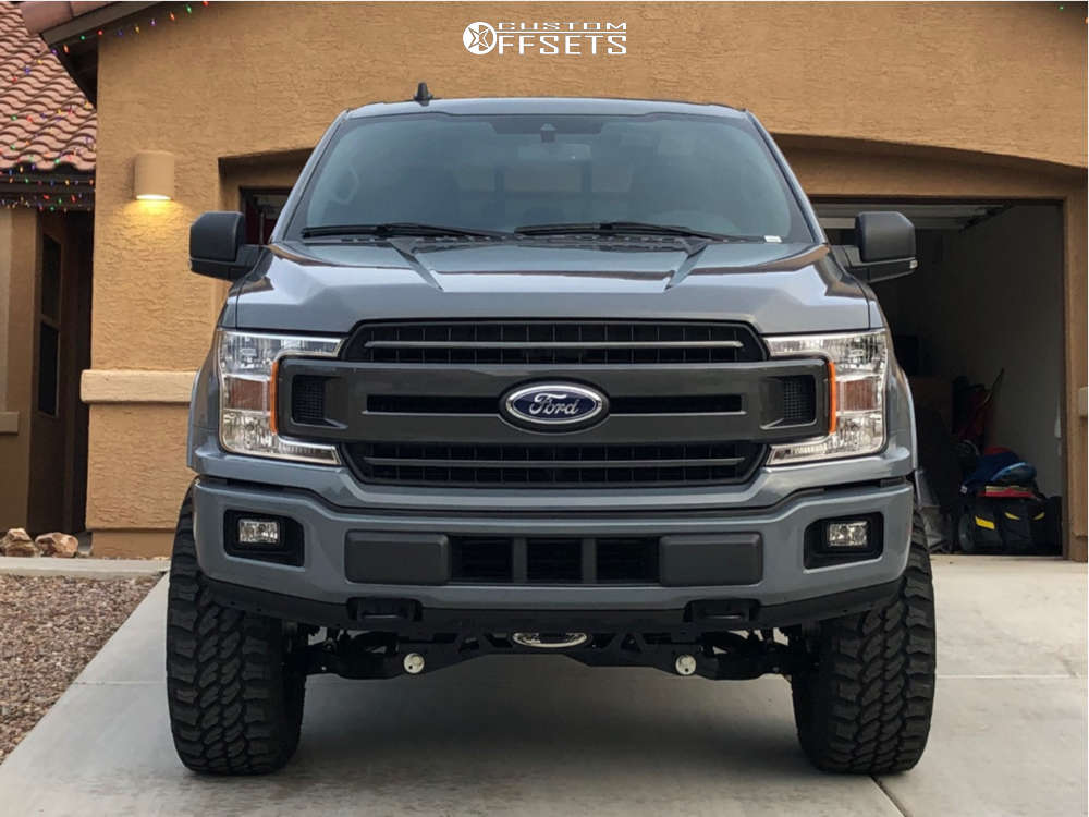 2019 Ford F-150 with 20x10 -18 Fuel Tech and 35/12.5R20 Pro Comp Xtreme ...