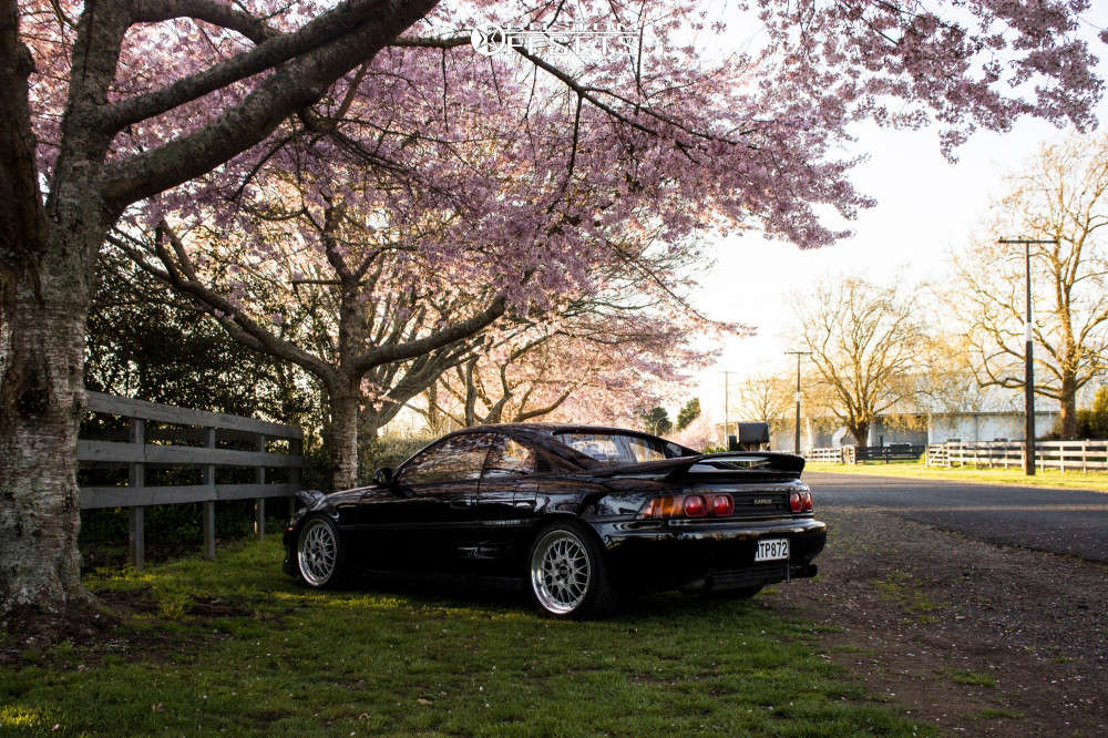 1992 Toyota MR2 with 17x8 35 BBS RY-II and 215/40R17 Falken FK452 and ...