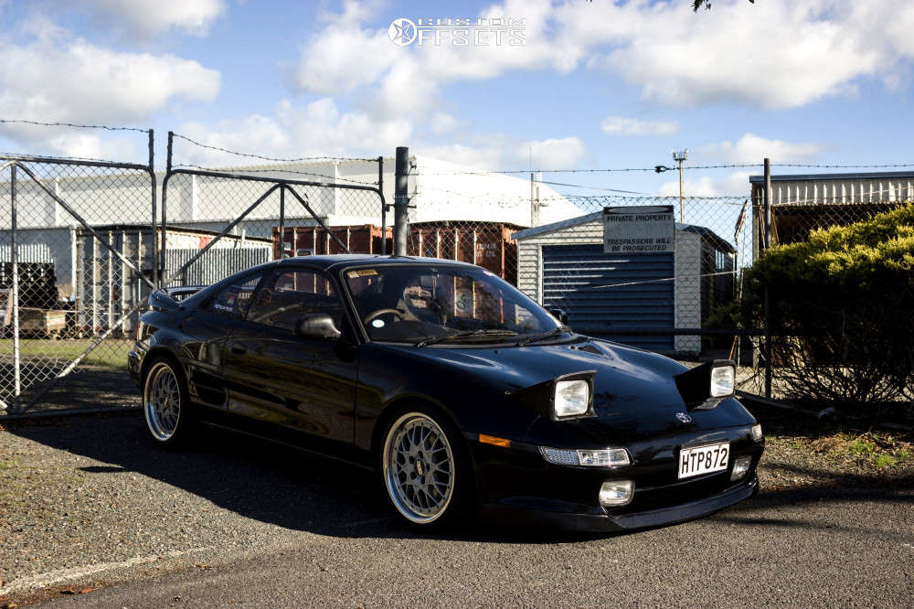 1992 Toyota MR2 with 17x8 35 BBS RY-II and 215/40R17 Falken FK452 and ...