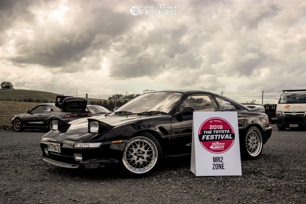 1992 Toyota MR2 with 17x8 35 BBS RY-II and 215/40R17 Falken FK452 and ...