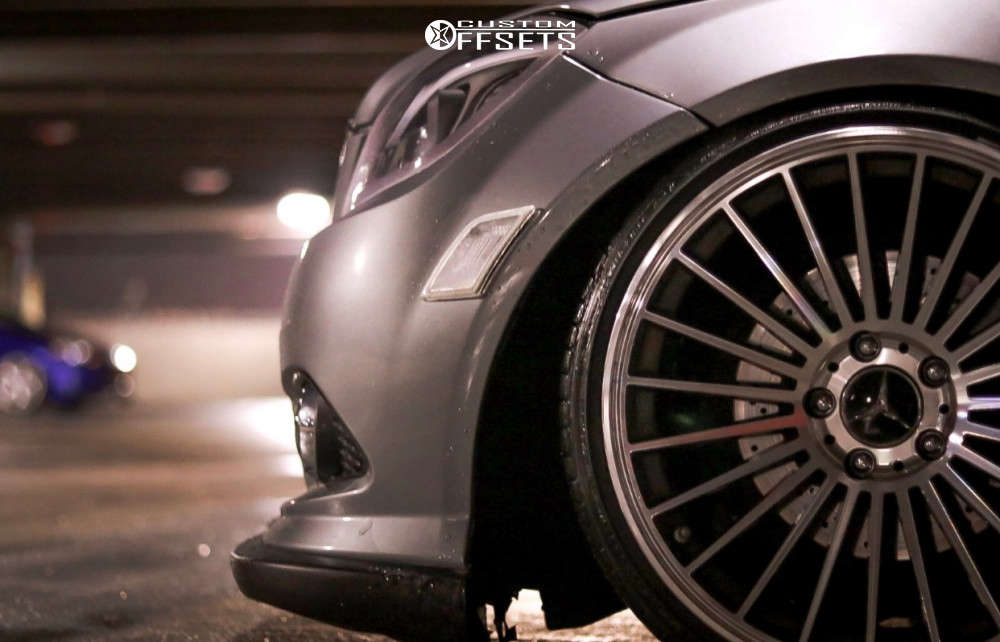 2010 Mercedes-Benz C300 with 18x9.5 35 Mandrus 23 and 215/35R18 ...