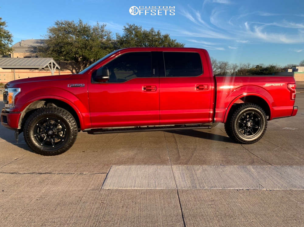 2018 Ford F-150 with 18x9 18 Mayhem Rampage and 285/65R18 Atturo Trail ...