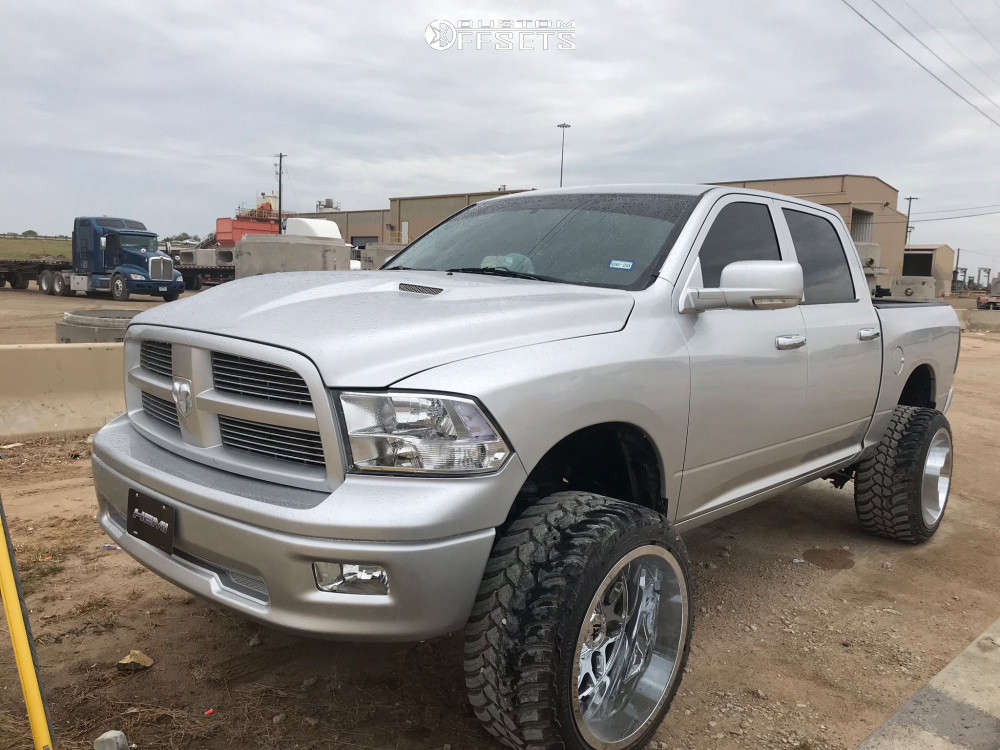 2011 Ram 1500 with 24x14 -76 RBP Atomic and 35/13.5R24 AMP Mud Terrain ...