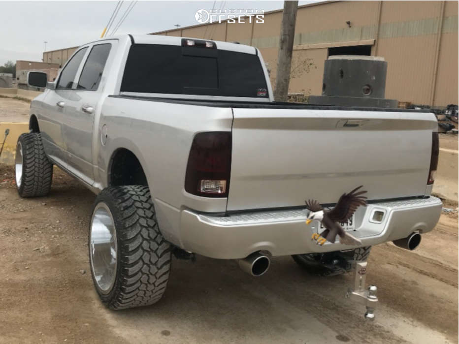 2011 Ram 1500 with 24x14 -76 RBP Atomic and 35/13.5R24 AMP Mud Terrain ...