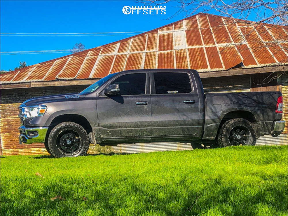 2019 Ram 1500 with 20x10 -24 Anthem Off-Road Defender and 33/12.5R20 ...
