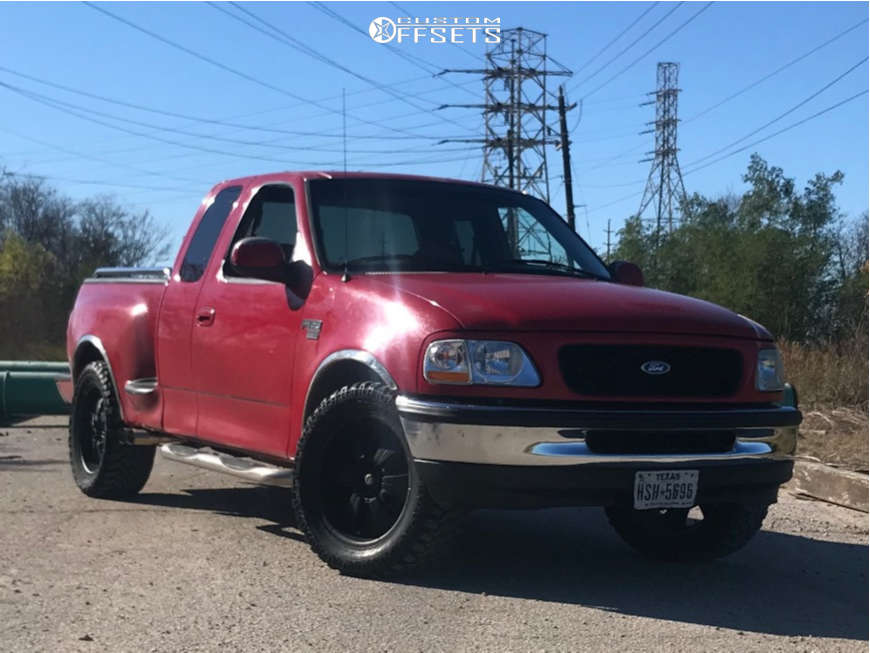 1998 Ford F-150 with 20x9.5 15 Velocity 166 and 33/12.5R20 Toyo Tires ...