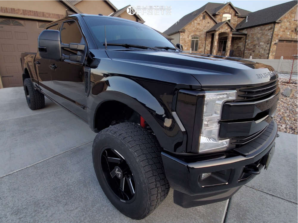 2017 Ford F-350 Super Duty with 20x10 -25 ARKON OFF-ROAD Lincoln and 35 ...