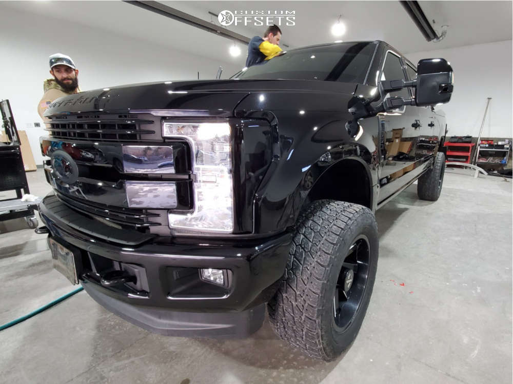 2017 Ford F-350 Super Duty with 20x10 -25 ARKON OFF-ROAD Lincoln and 35 ...