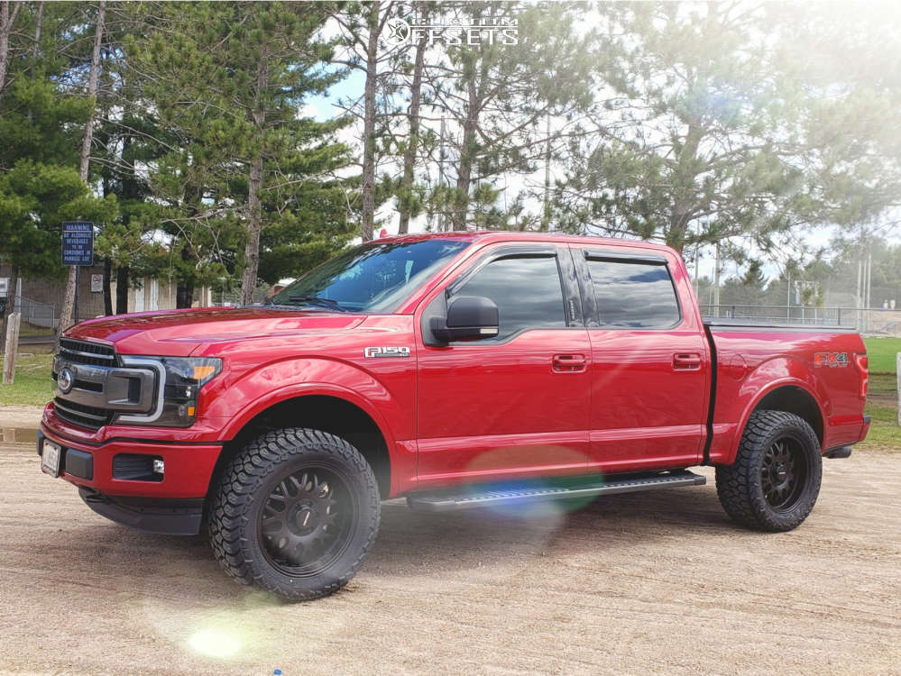 2018 Ford F-150 with 20x9 Mayhem Tripwire and 305/55R20 AMP Terrain ...