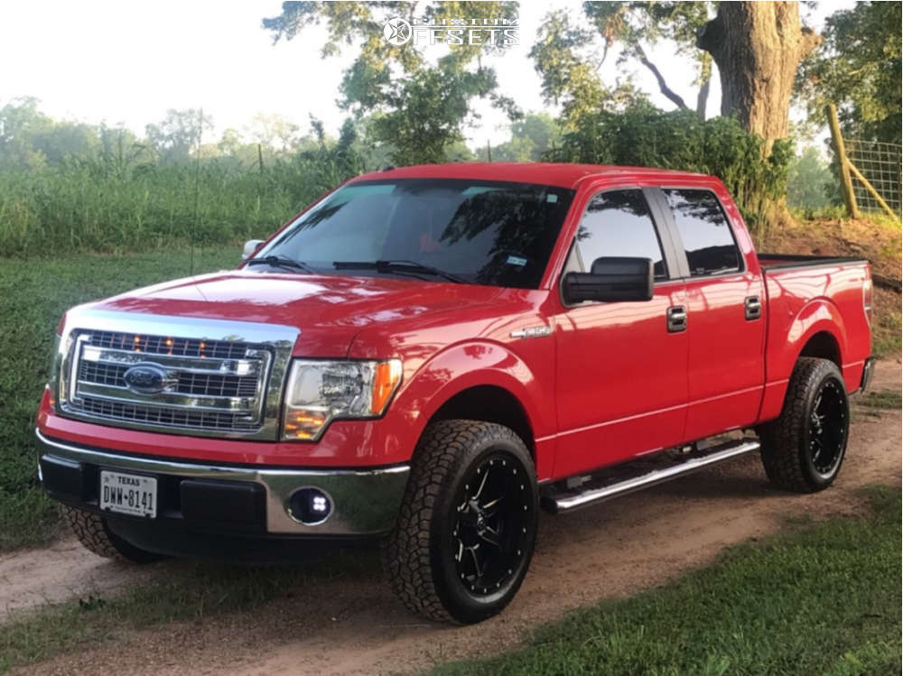 2014 Ford F-150 with 20x10 -12 Fuel Maverick D538 and 275/60R20 ...