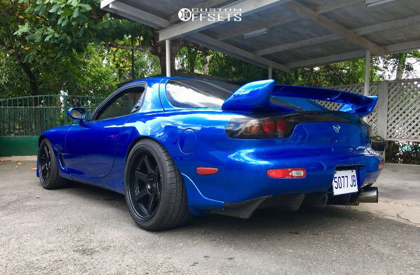 1994 Mazda RX-7 with 18x10.5 20 Miro Type 398 and 285/35R18 Sumitomo ...
