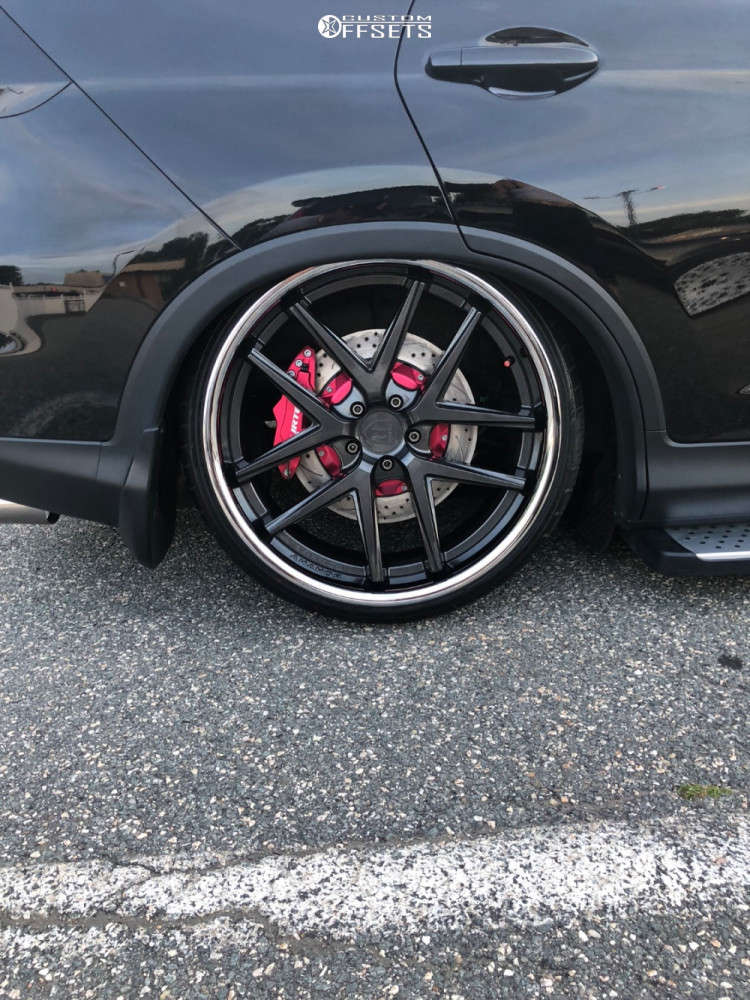 2015 Honda CR-V with 22x9 35 Rohana Rc9 and 235/35R22 Lexani Lx-twenty ...