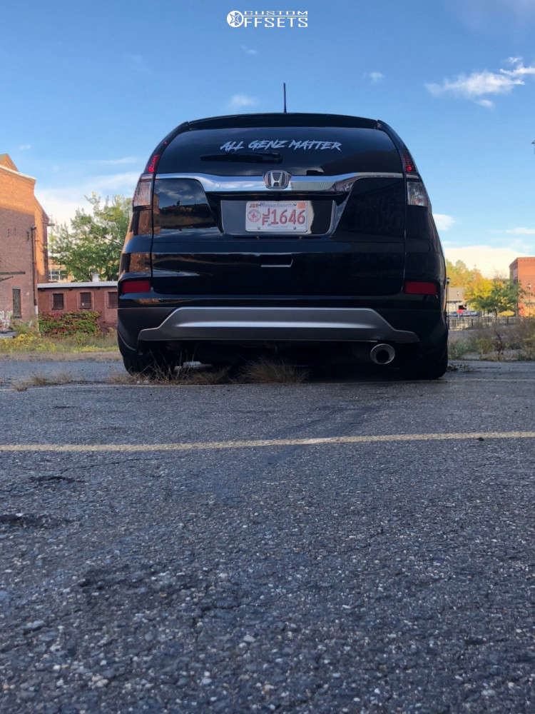 2015 Honda CR-V with 22x9 35 Rohana Rc9 and 235/35R22 Lexani Lx-twenty ...