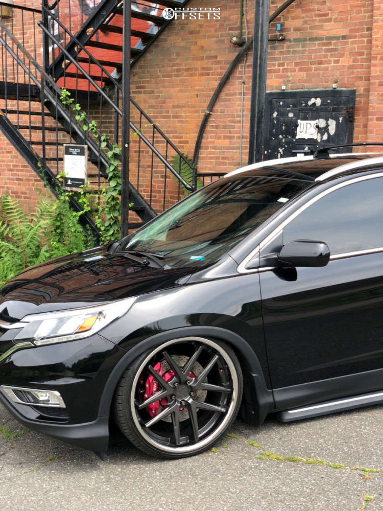 2015 Honda CR-V with 22x9 35 Rohana Rc9 and 235/35R22 Lexani Lx-twenty ...