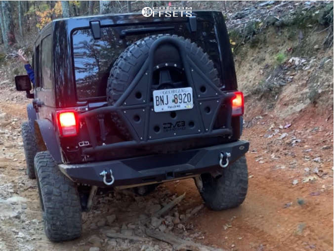 2012 Jeep Wrangler JK with 17x8.5 0 Pro Comp Series 35 and 35/12.5R17 ...