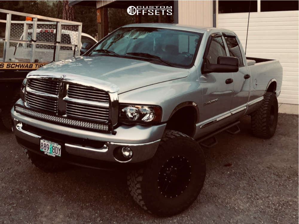 2004 Dodge Ram 2500 with 17x9 0 Raceline Injector and 37/13.5R17 Toyo ...