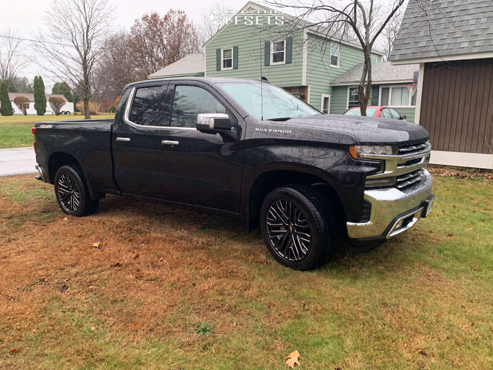 2019 Chevrolet Silverado 1500 with 22x9 28 OE Performance 197 and 285 ...
