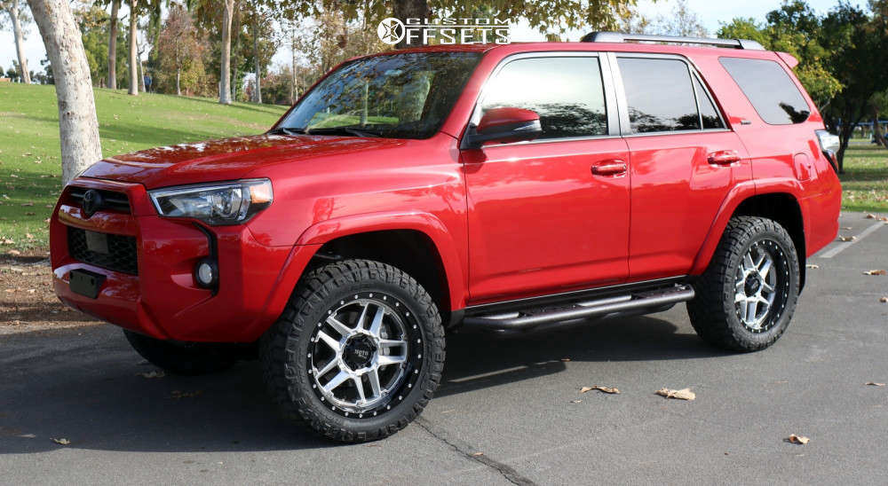 2020 Toyota 4Runner with 20x9 Moto Metal Mo987 and 275/55R20 Nitto ...