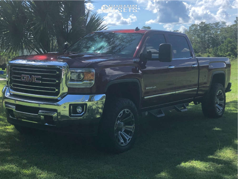 2015 GMC Sierra 2500 HD with 20x10 -12 Asanti Offroad Ab813 and 295 ...