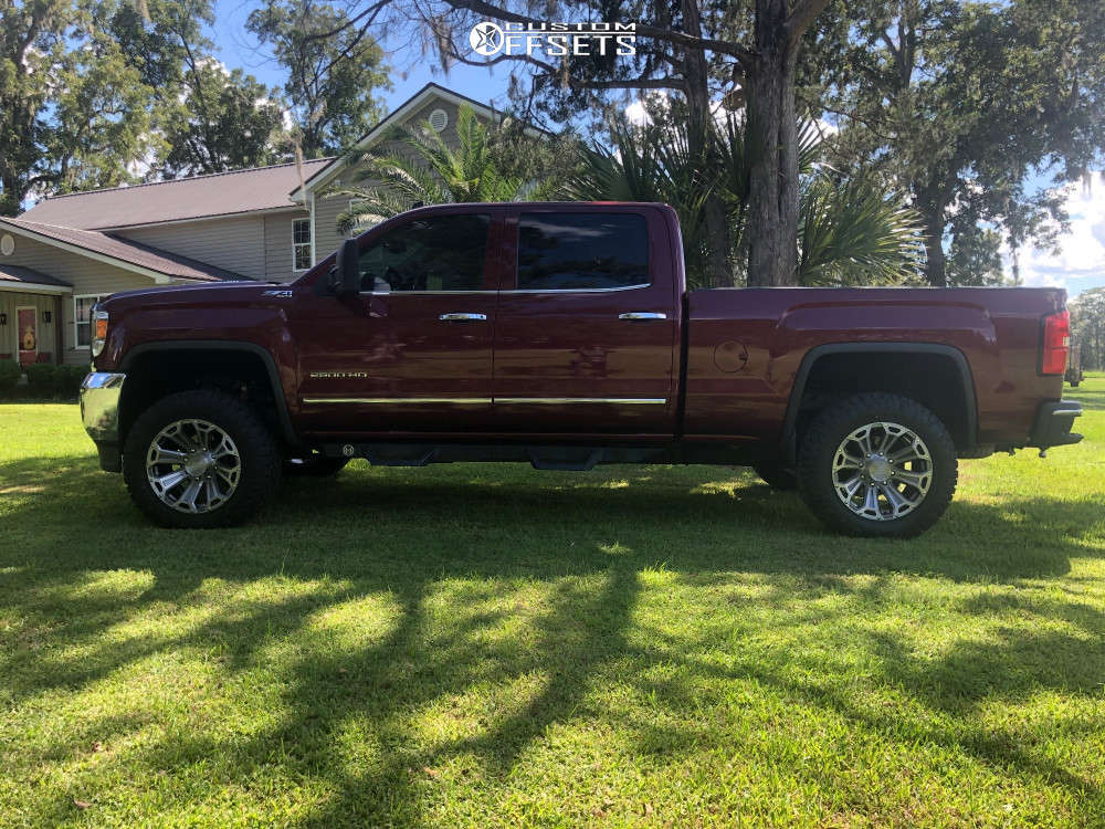 2015 GMC Sierra 2500 HD with 20x10 -12 Asanti Offroad Ab813 and 295 ...