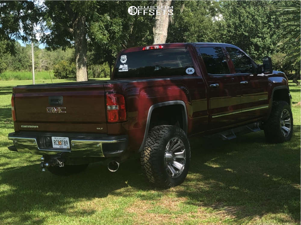 2015 GMC Sierra 2500 HD with 20x10 -12 Asanti Offroad Ab813 and 295 ...