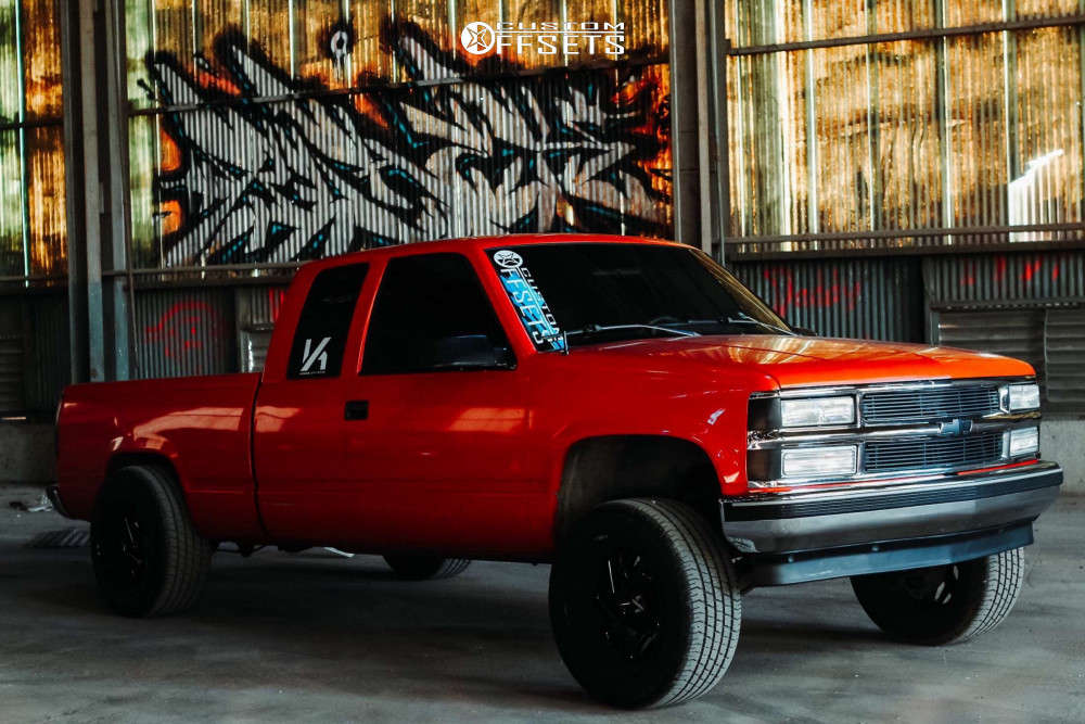 1993 Chevrolet C1500 with 20x12 -51 ARKON OFF-ROAD Cleopatra and 285 ...