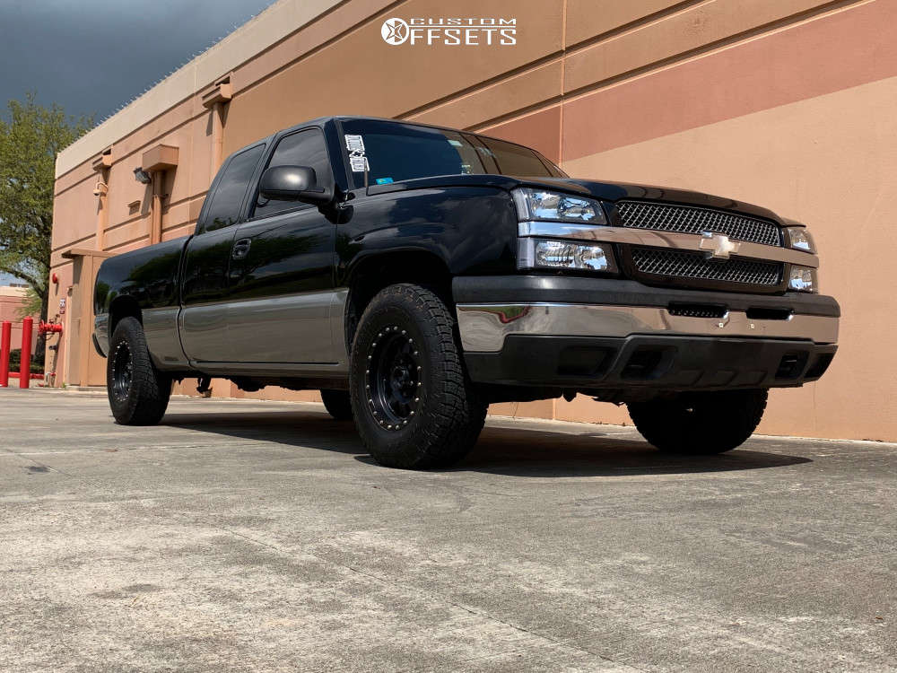 2003 Chevrolet Silverado 1500 with 16x8 Method The Standard and 265 ...