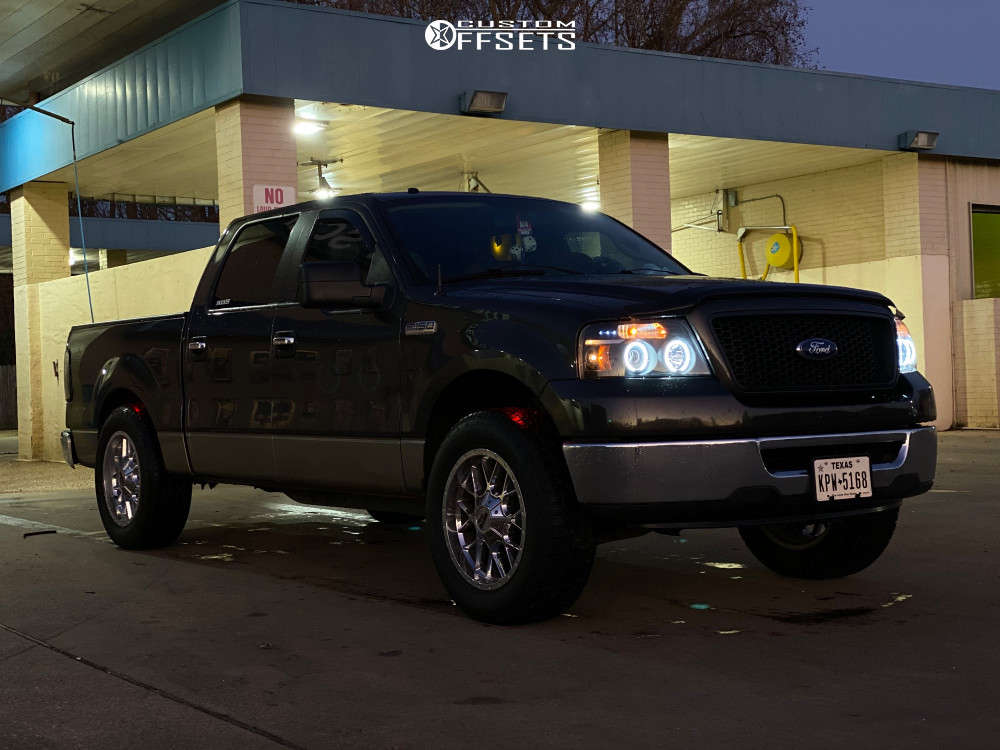 2006 Ford F-150 with 20x10 -12 Moto Metal Mo985 and 275/60R20 Trail ...
