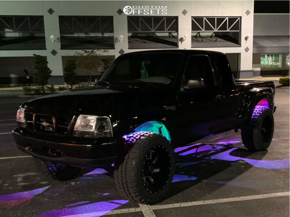 2000 Ford Ranger with 20x12 -44 Karma Offroad K23 and 33/12.5R20 ...
