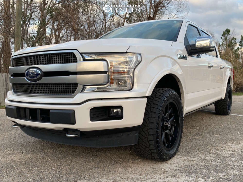 2018 Ford F-150 with 20x9 12 Hostile Rage and 275/55R20 Nitto Ridge ...