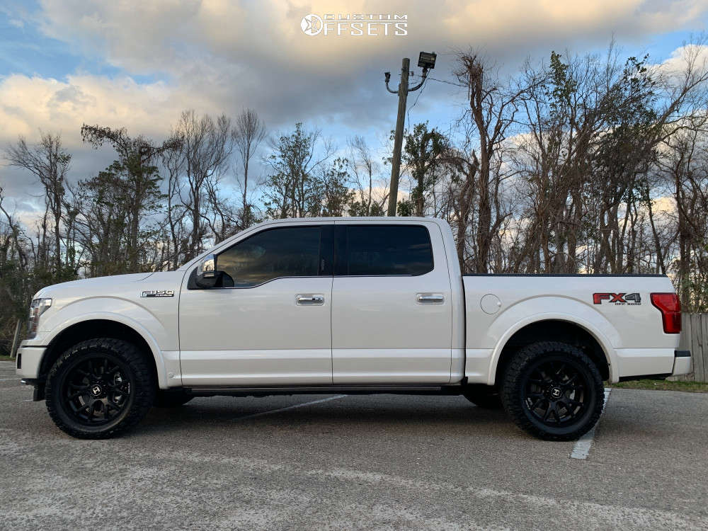 2018 Ford F-150 with 20x9 12 Hostile Rage and 275/55R20 Nitto Ridge ...
