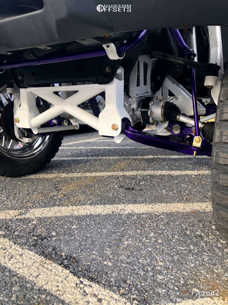 2011 Chevrolet Silverado 2500 HD with 24x14 -73 American Force Trax Ss ...