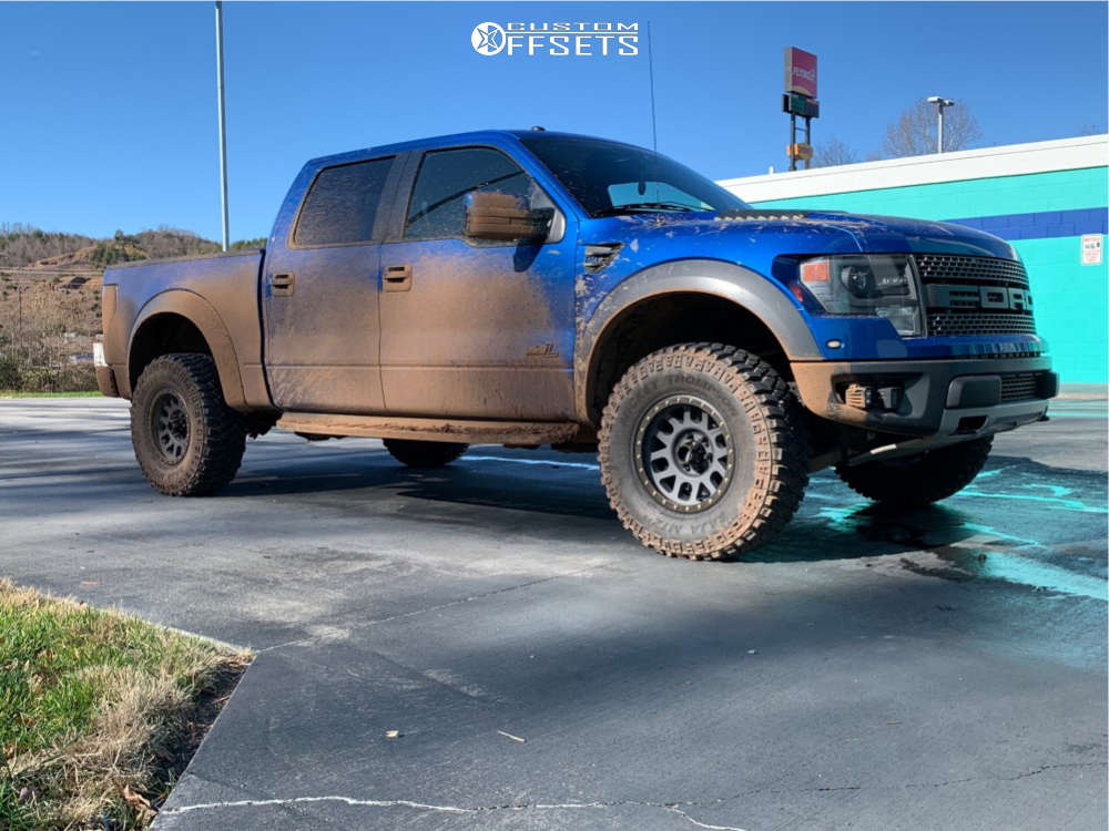 2013 Ford Raptor with 17x8.5 Method Grid and 35/12.5R17 Mickey Thompson ...
