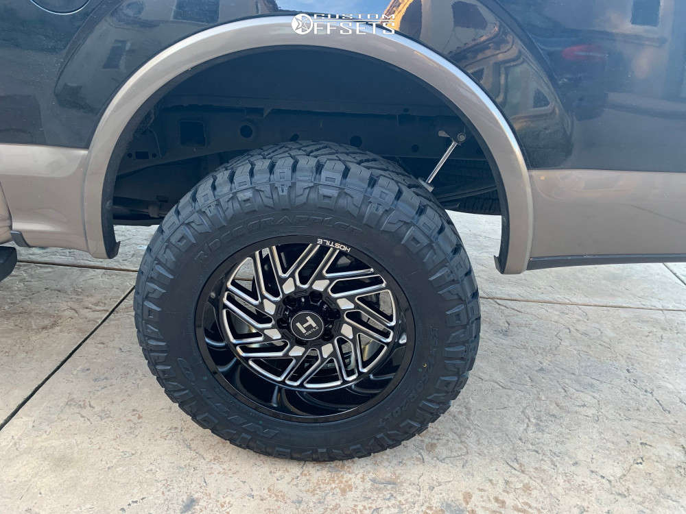 2018 Ford F-150 with 20x10 -19 Hostile Jigsaw and 35/12.5R20 Nitto ...