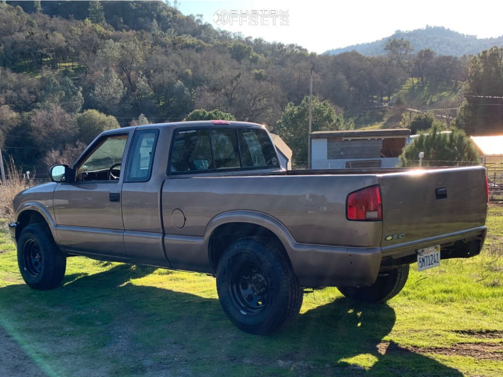1997 Chevrolet S10 with 15x8 -19 Pro Comp Series 97 and 235/75R15 ...