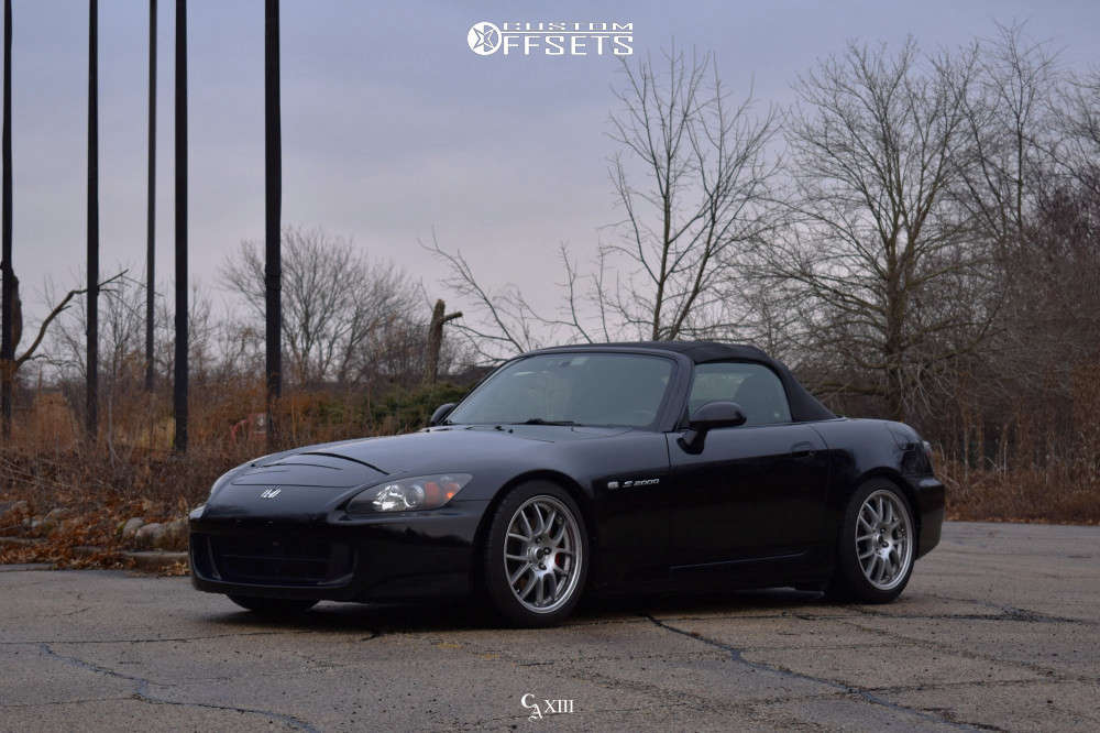 2005 Honda S2000 with 17x9 55 949 Racing 6UL and 245/40R17 Michelin ...