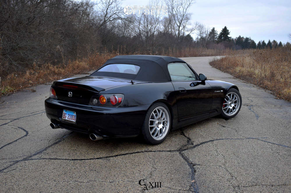 2005 Honda S2000 with 17x9 55 949 Racing 6UL and 245/40R17 Michelin ...