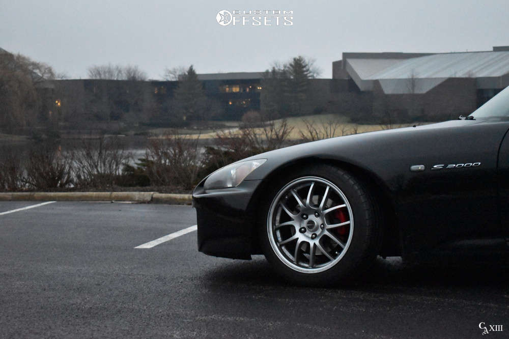 2005 Honda S2000 with 17x9 55 949 Racing 6UL and 245/40R17 Michelin ...