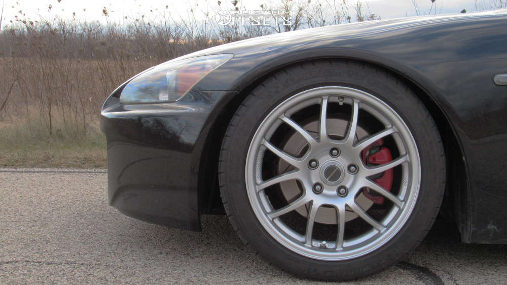 2005 Honda S2000 with 17x9 55 949 Racing 6UL and 245/40R17 Michelin ...