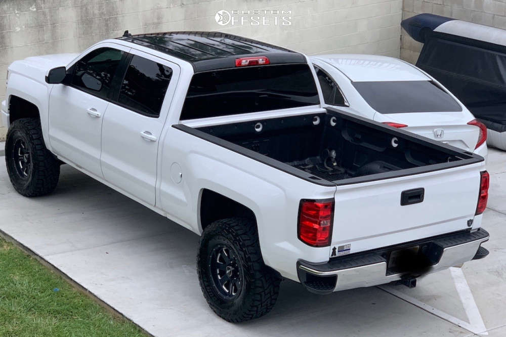 2014 Chevrolet Silverado 1500 with 17x9 -6 Pro Comp Series 83 and 35/12 ...