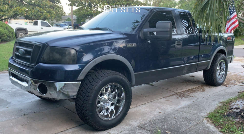 2006 Ford F-150 with 20x10 -19 Dropstars 645v and 285/65R20 Nitto Terra ...