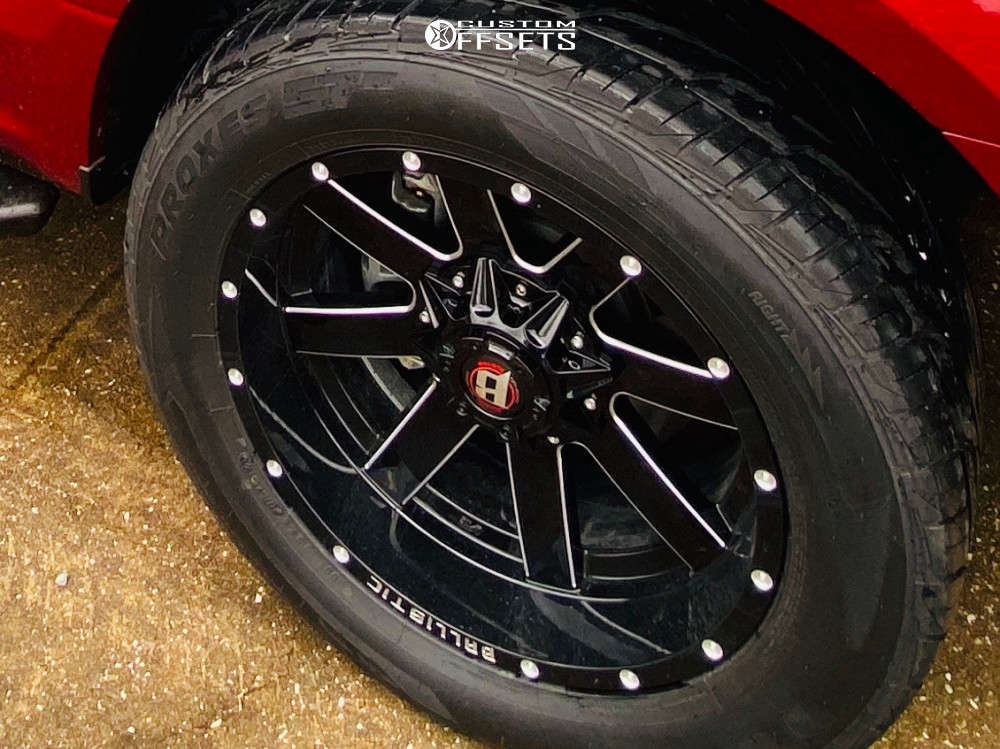 2019 Ford F-150 with 20x10 -19 Ballistic Rage and 305/50R20 Toyo Tires ...