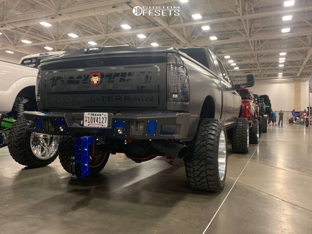 2016 Ram 2500 with 24x14 -73 American Force Cage Sf and 38/15.5R24 Fury ...