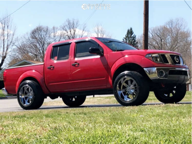 2008 Nissan Frontier with 20x12 -44 Moto Metal 962 and 305/50R20 Nitto ...