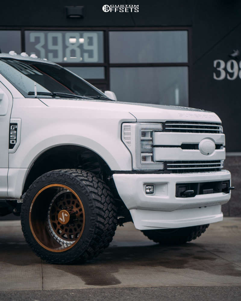 2019 Ford F-250 Super Duty with 22x14 -81 ARKON OFF-ROAD Crown Series ...