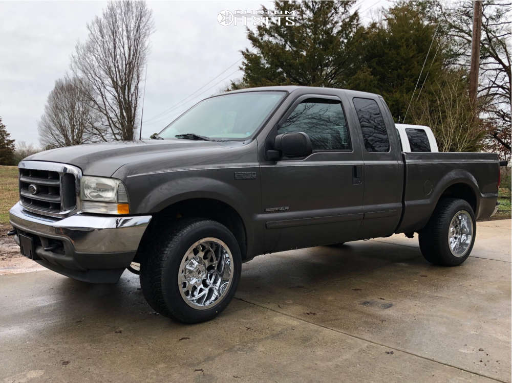 2002 Ford F-250 Super Duty with 20x12 -44 RBP 73r and 305/50R20 Atturo ...