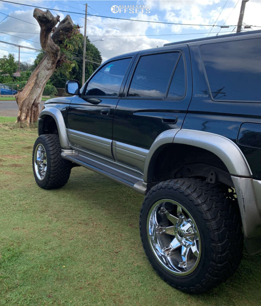 2002 Toyota 4Runner with 20x12 -44 Fuel Octane and 33/12.5R20 Toyo ...