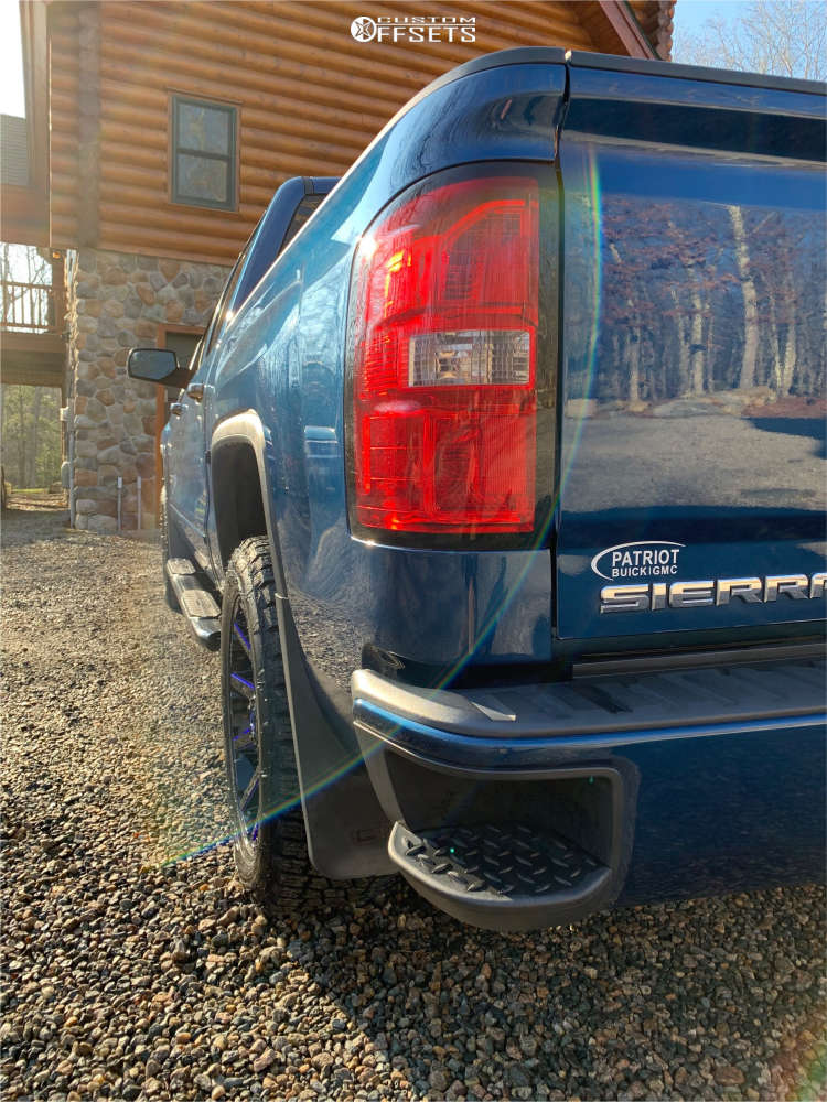 2017 GMC Sierra 1500 with 20x9 20 Fuel Contra and 275/55R20 Nitto Terra ...