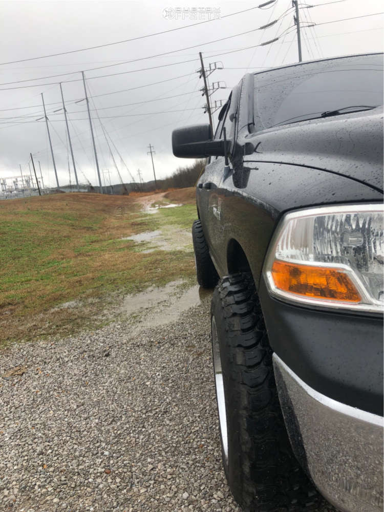 2010 Dodge Ram 1500 with 20x12 -44 Savage Offroad Sa01 and 35/12.5R20 ...