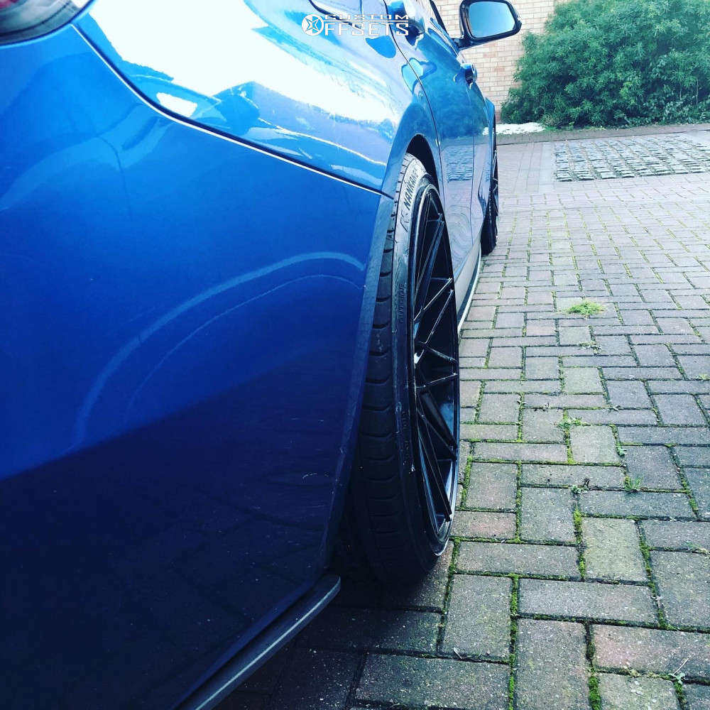 2015 BMW 320i XDrive with 20x9 42 1AV Zx4 and 225/35R20 Nankang NS-20 ...